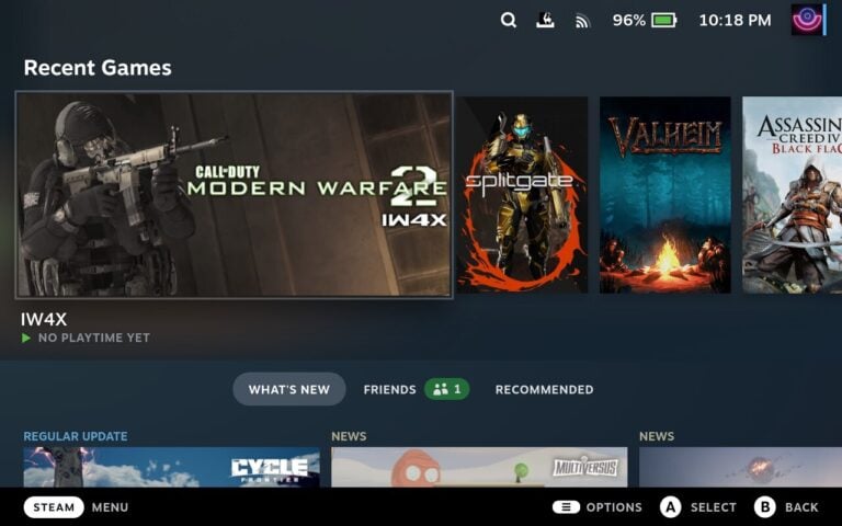IW4x: Tutorial and First Impressions - Steam Deck HQ