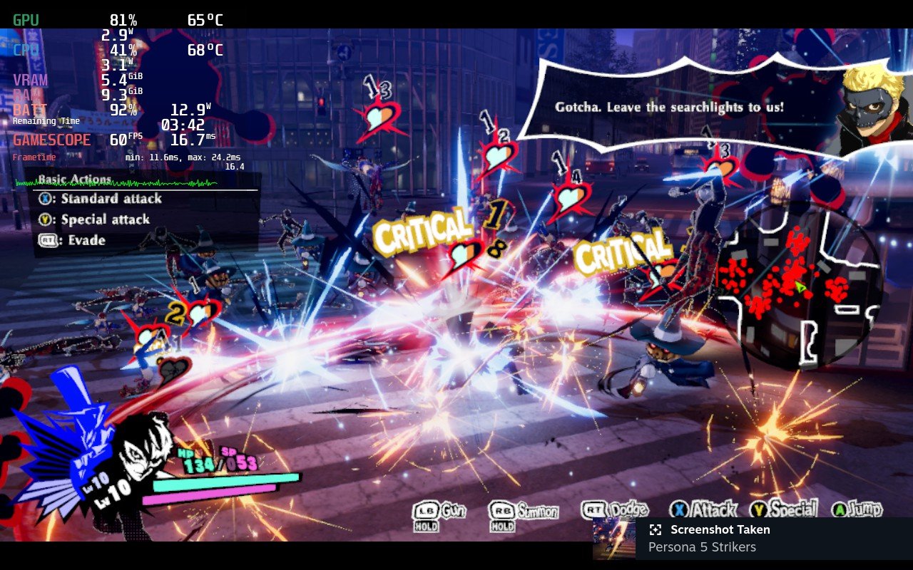 Persona 5 Strikers - Steam Deck HQ