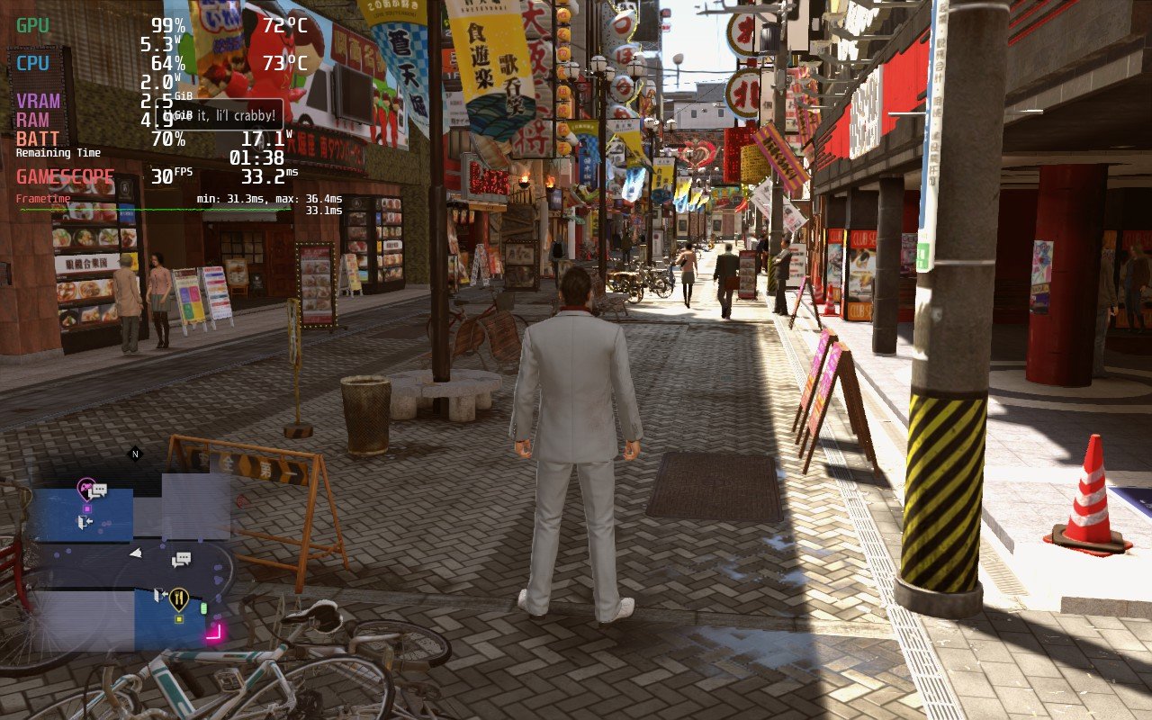Yakuza Kiwami 2 - Steam Deck Review