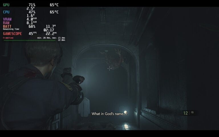 Resident Evil 2 - Steam Deck Review