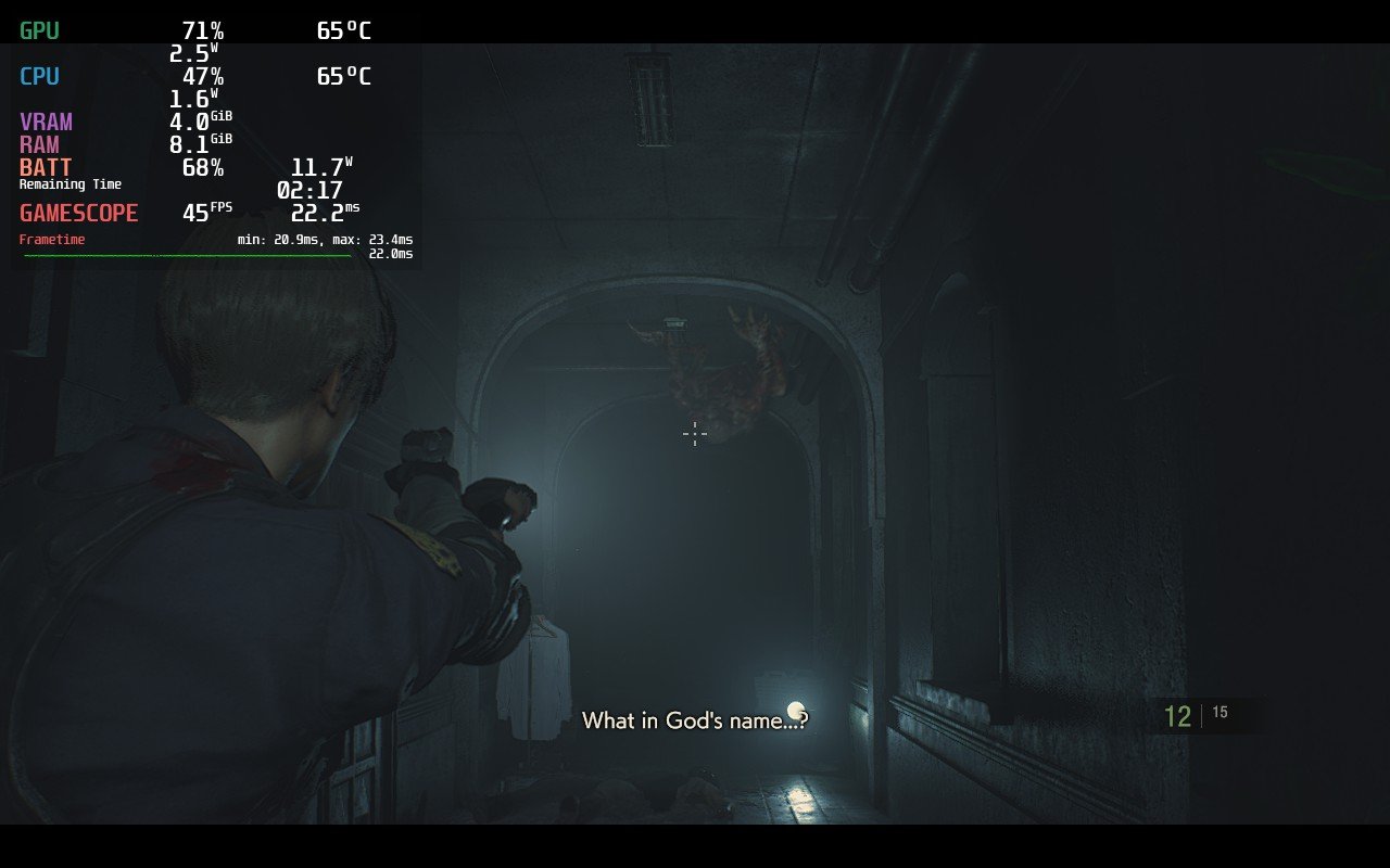 Resident Evil 2 - Steam Deck Review