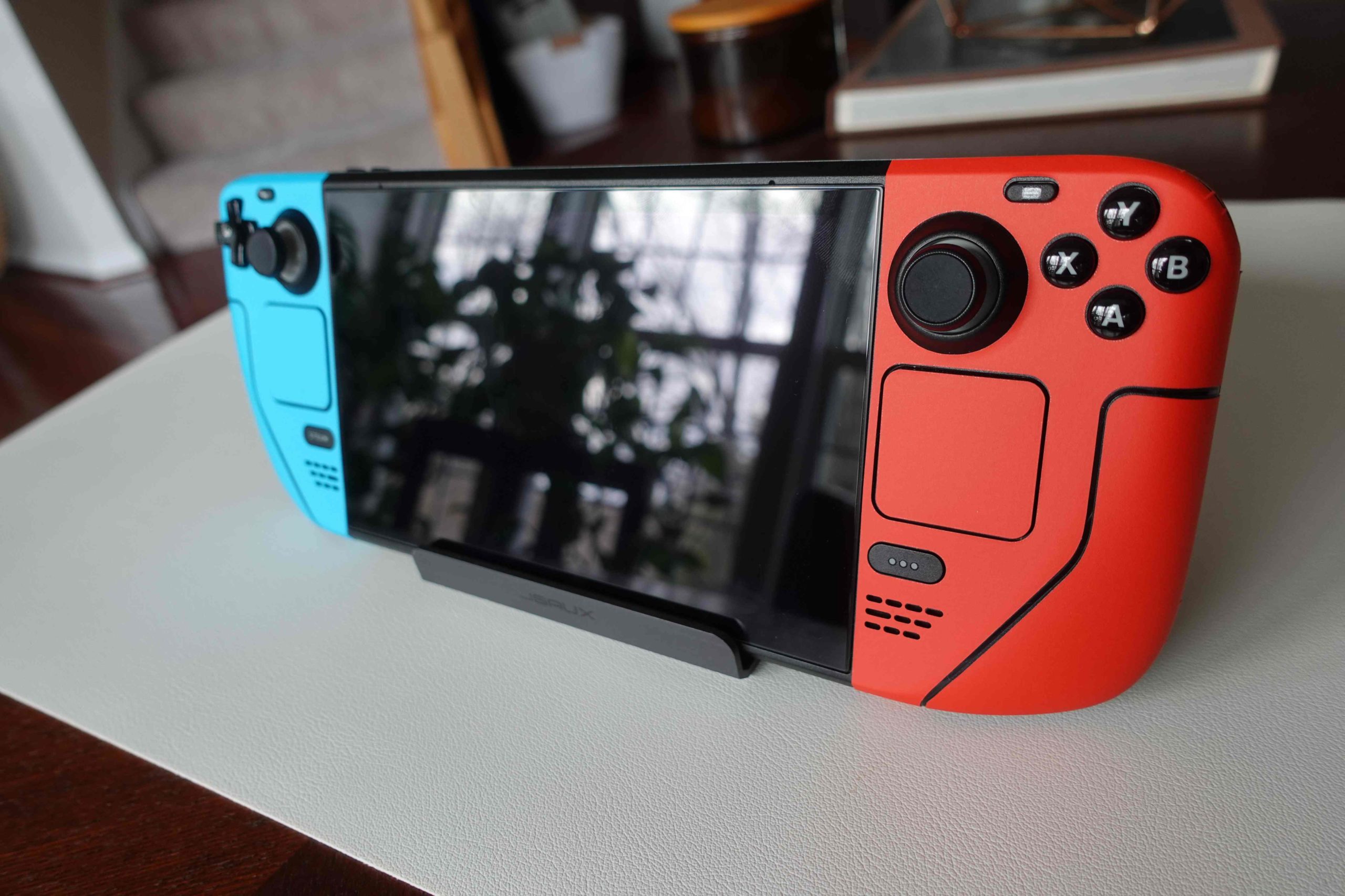 A New Switch-Themed Skin Approaches from Dbrand - Steam Deck HQ