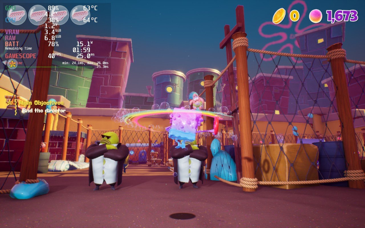 SpongeBob SquarePants: The Cosmic Shake - Steam Deck Review