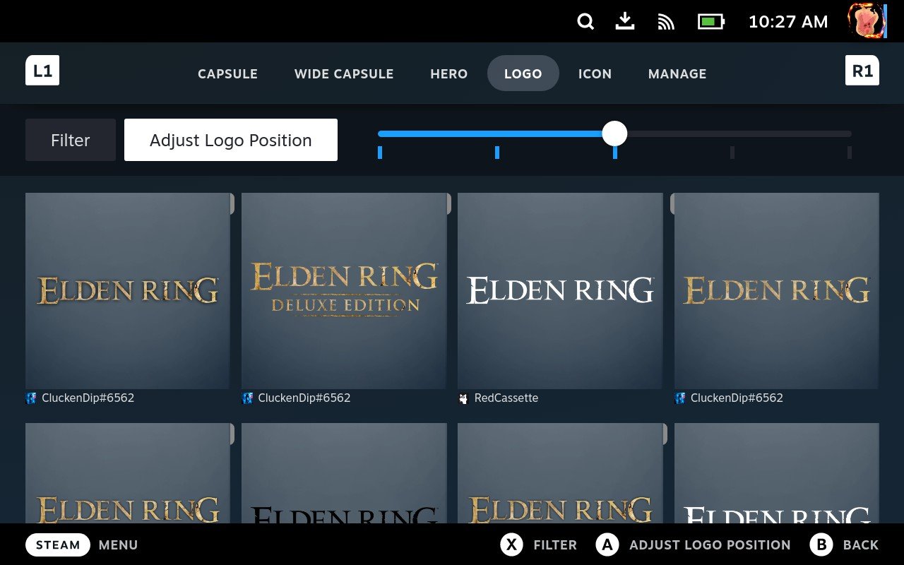 SteamGridDB Plugin 1.1.0 Released - Steam Deck HQ