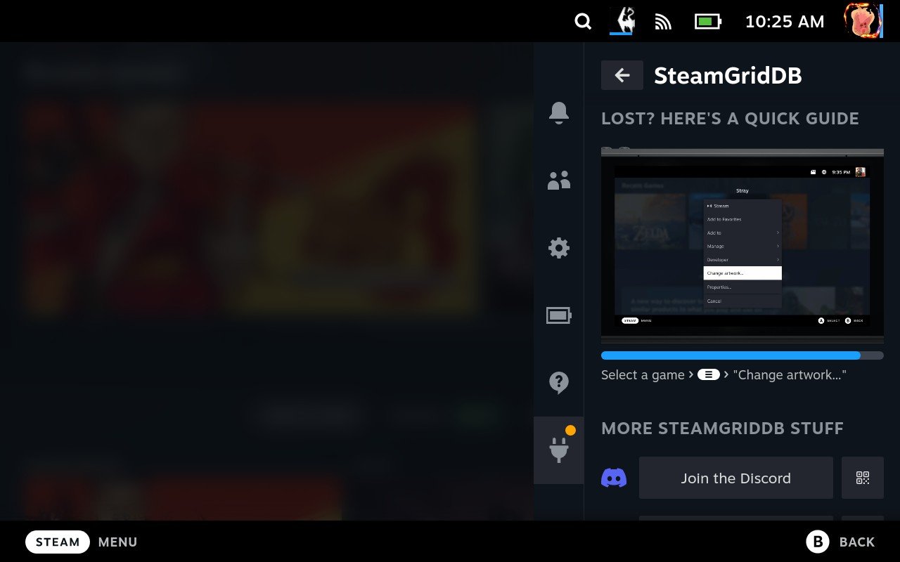 SteamGridDB Plugin 1.1.0 Released - Steam Deck HQ