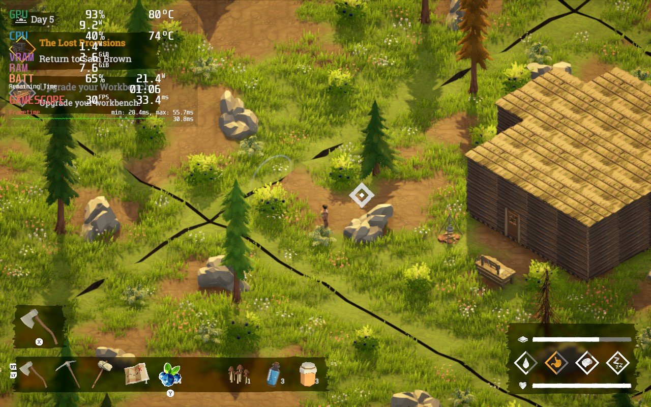 Above Snakes - Steam Deck Performance/Settings