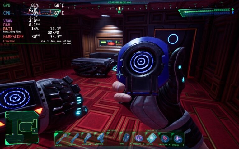 System Shock - Steam Deck Performance/Settings