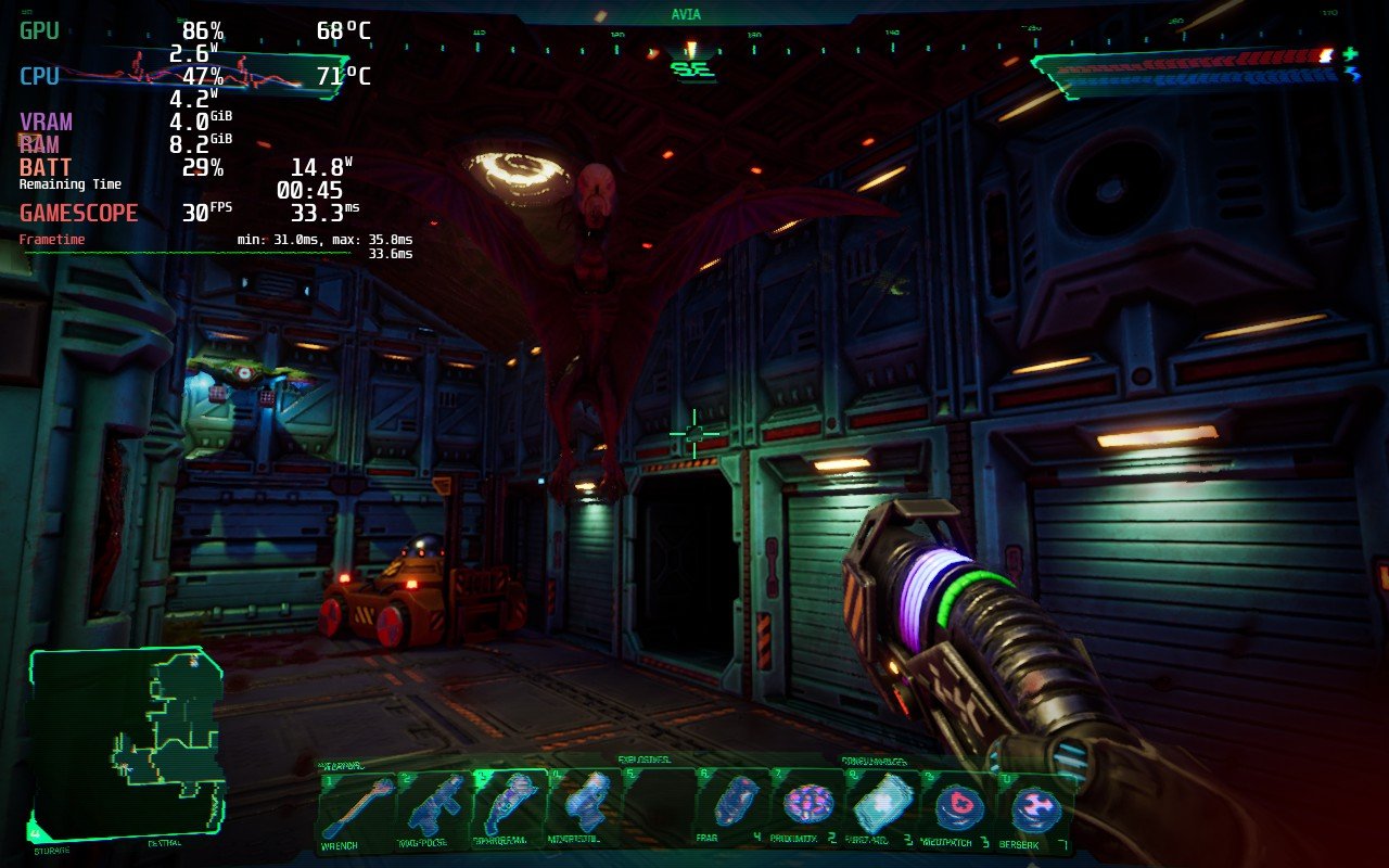 System Shock - Steam Deck Performance/Settings