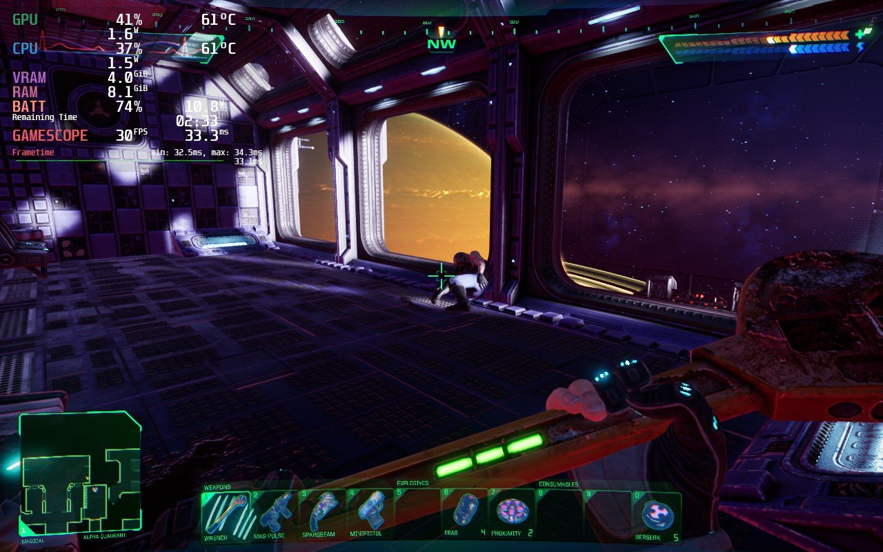 System Shock - Steam Deck Performance/Settings