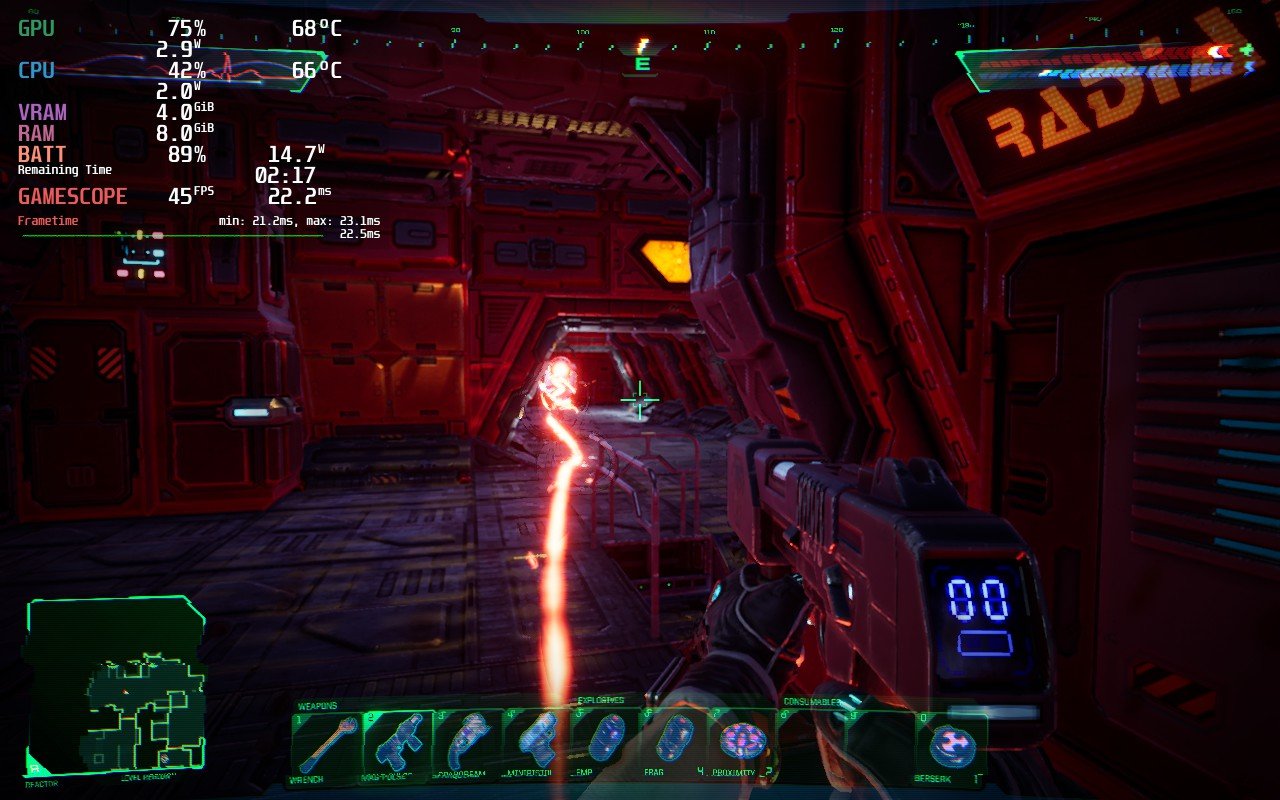 System Shock - Steam Deck Performance/Settings
