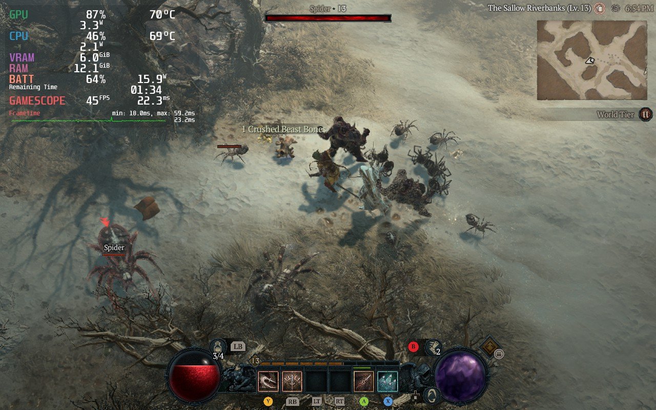 Diablo 4 - Steam Deck Performance/Settings