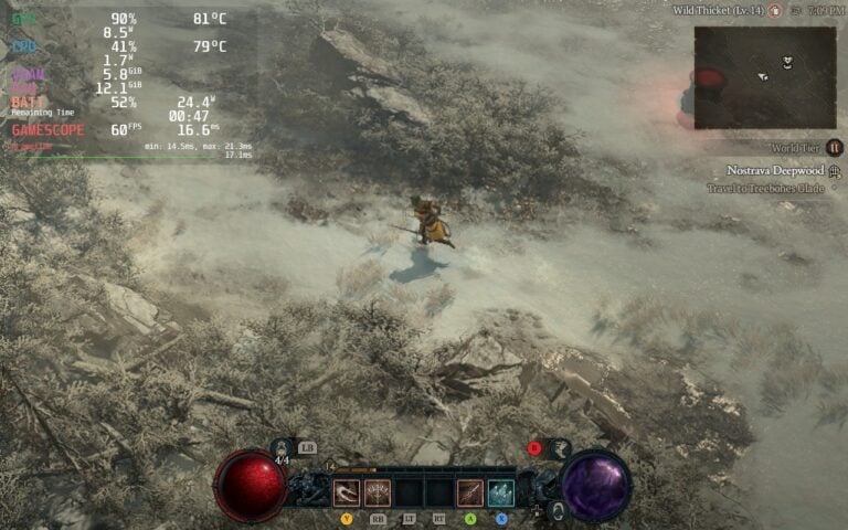 Diablo 4 - Steam Deck Performance/Settings