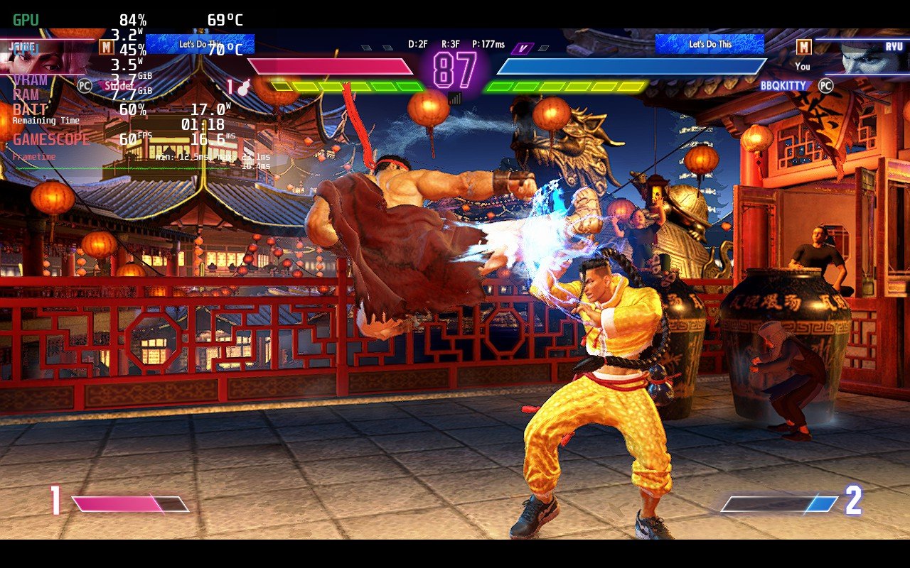 Street Fighter 6 - Steam Deck Performance/Settings