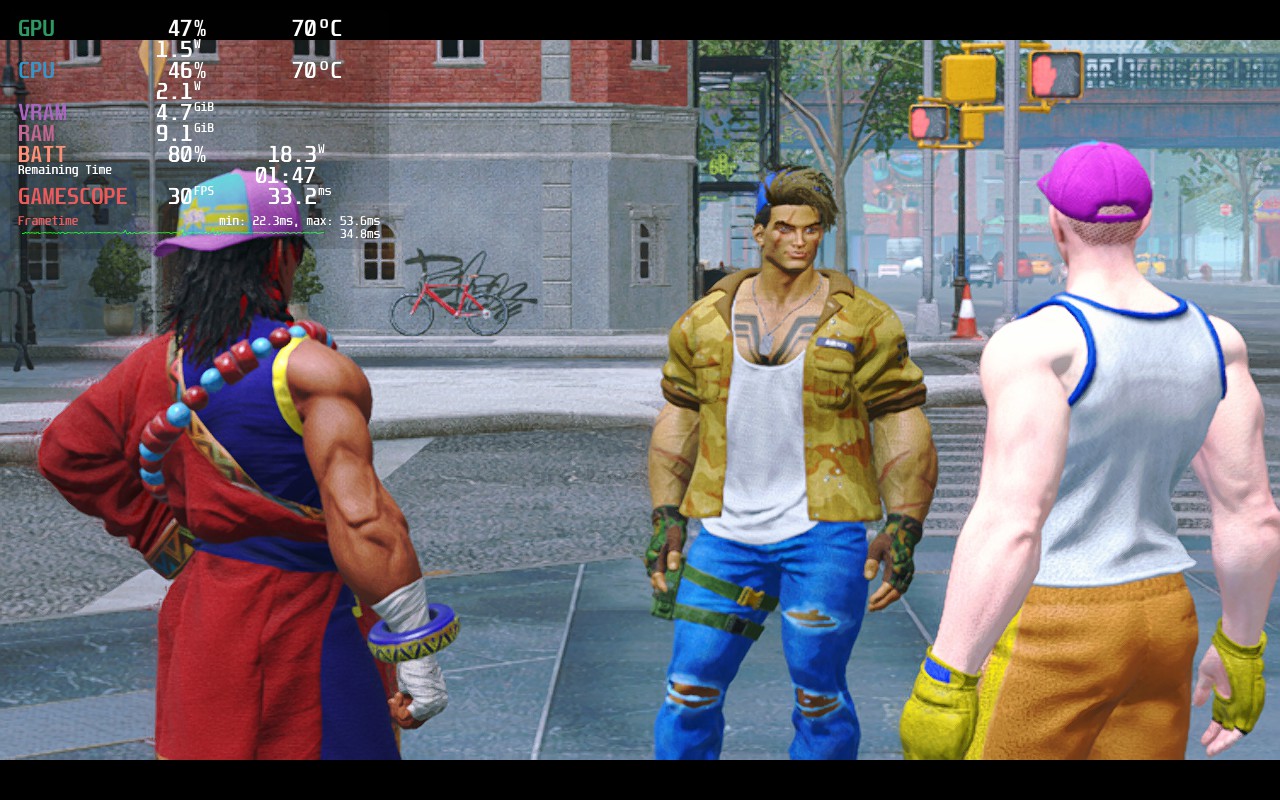 Street Fighter 6 - Steam Deck Performance/Settings