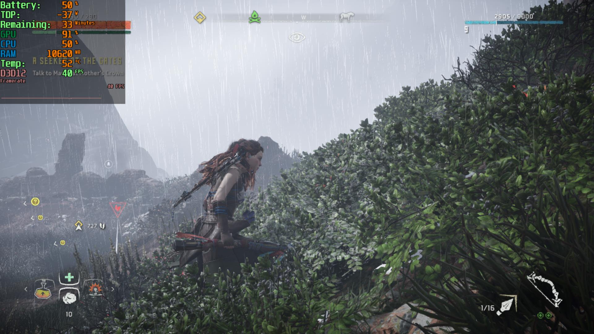 Horizon Zero Dawn: Complete Edition - ROG Ally Performance and Settings