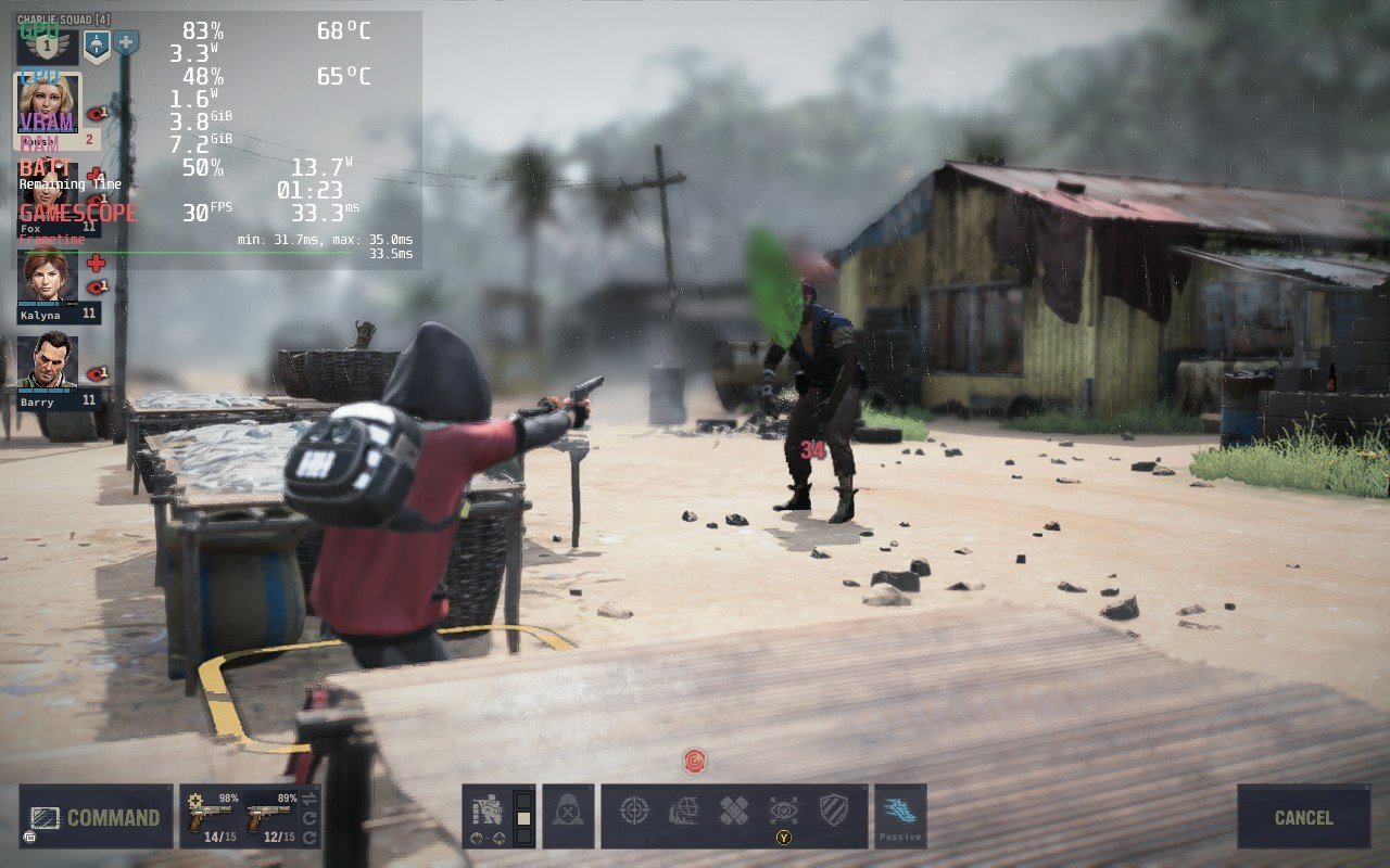 Jagged Alliance 3 - Steam Deck Performance/Settings