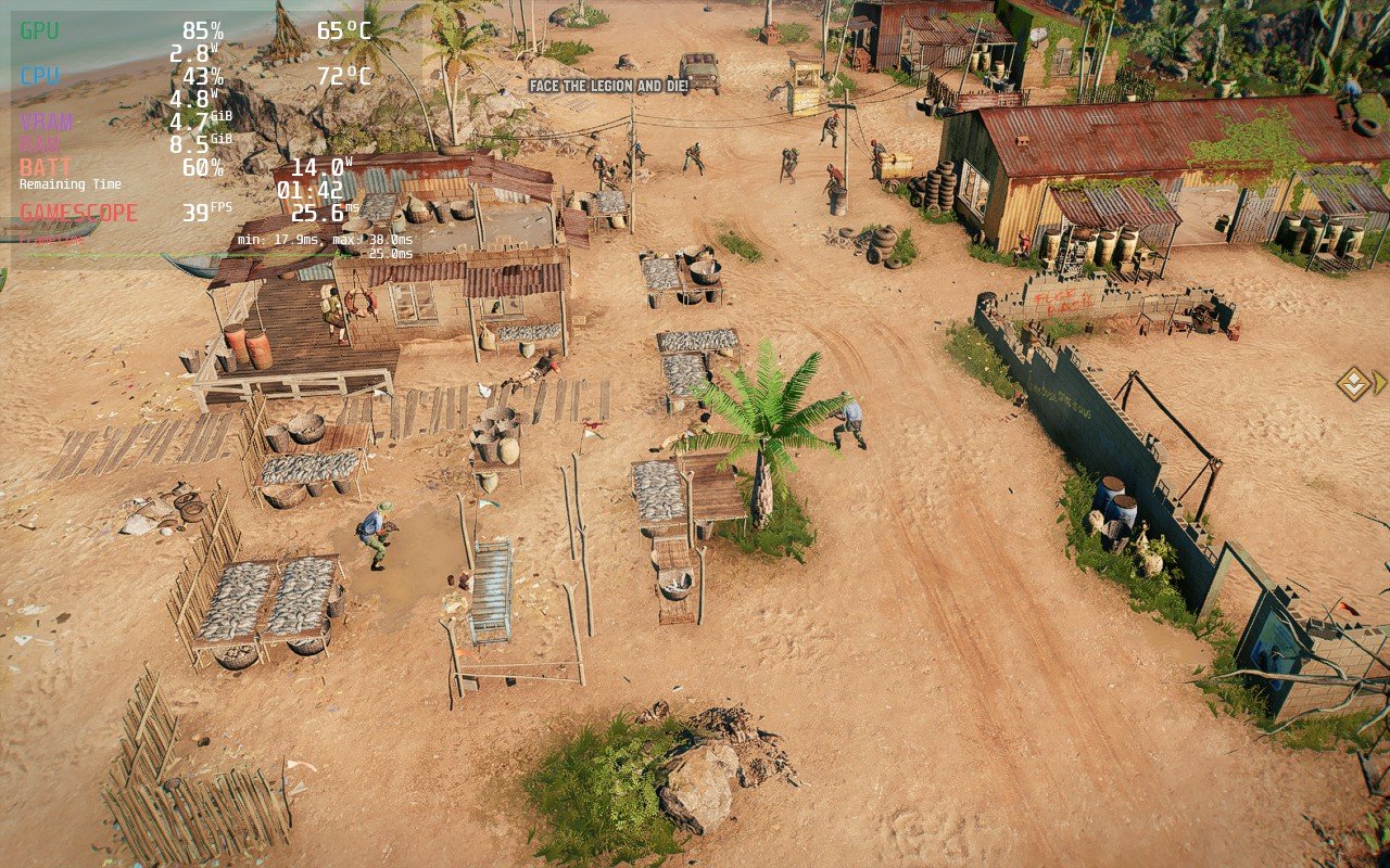 Jagged Alliance 3 - Steam Deck Performance/Settings