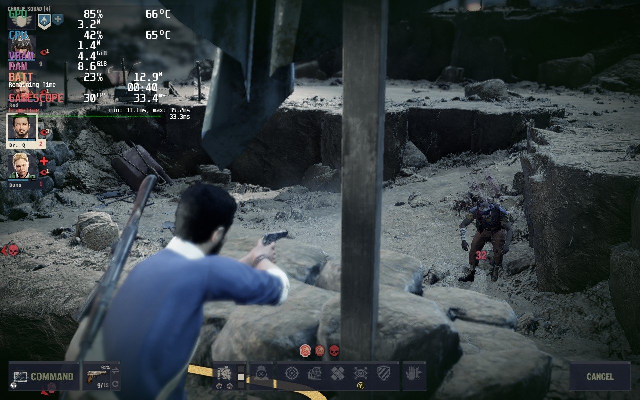 Jagged Alliance 3 - Steam Deck Performance/Settings