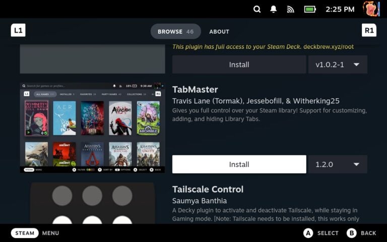 Create Custom Library Tabs on Steam Deck with TabMaster - Steam Deck HQ