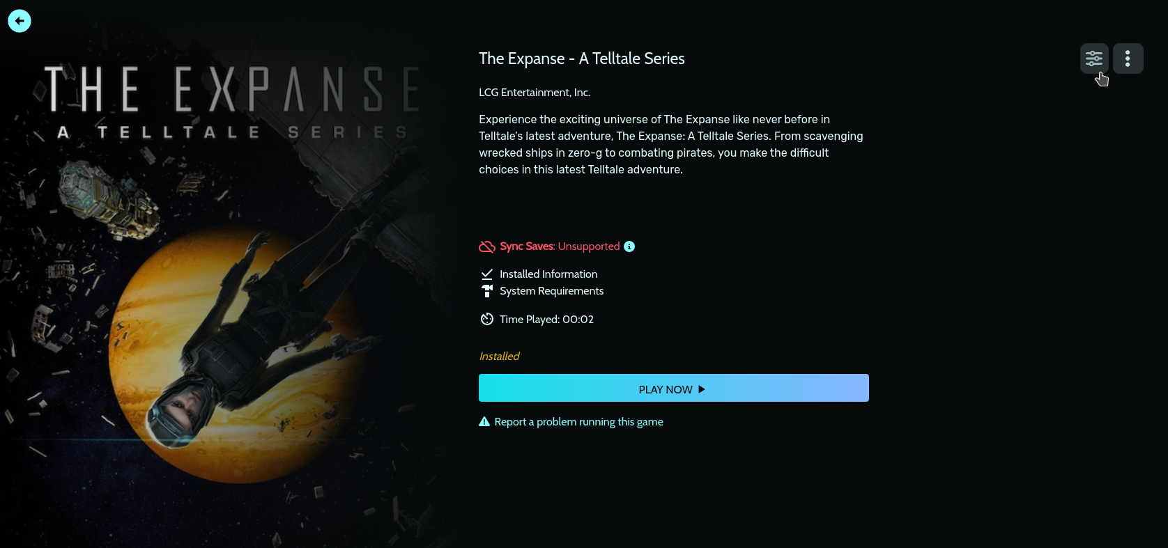 How to Fix The Expanse: A Telltale Series on Steam Deck - Steam Deck HQ