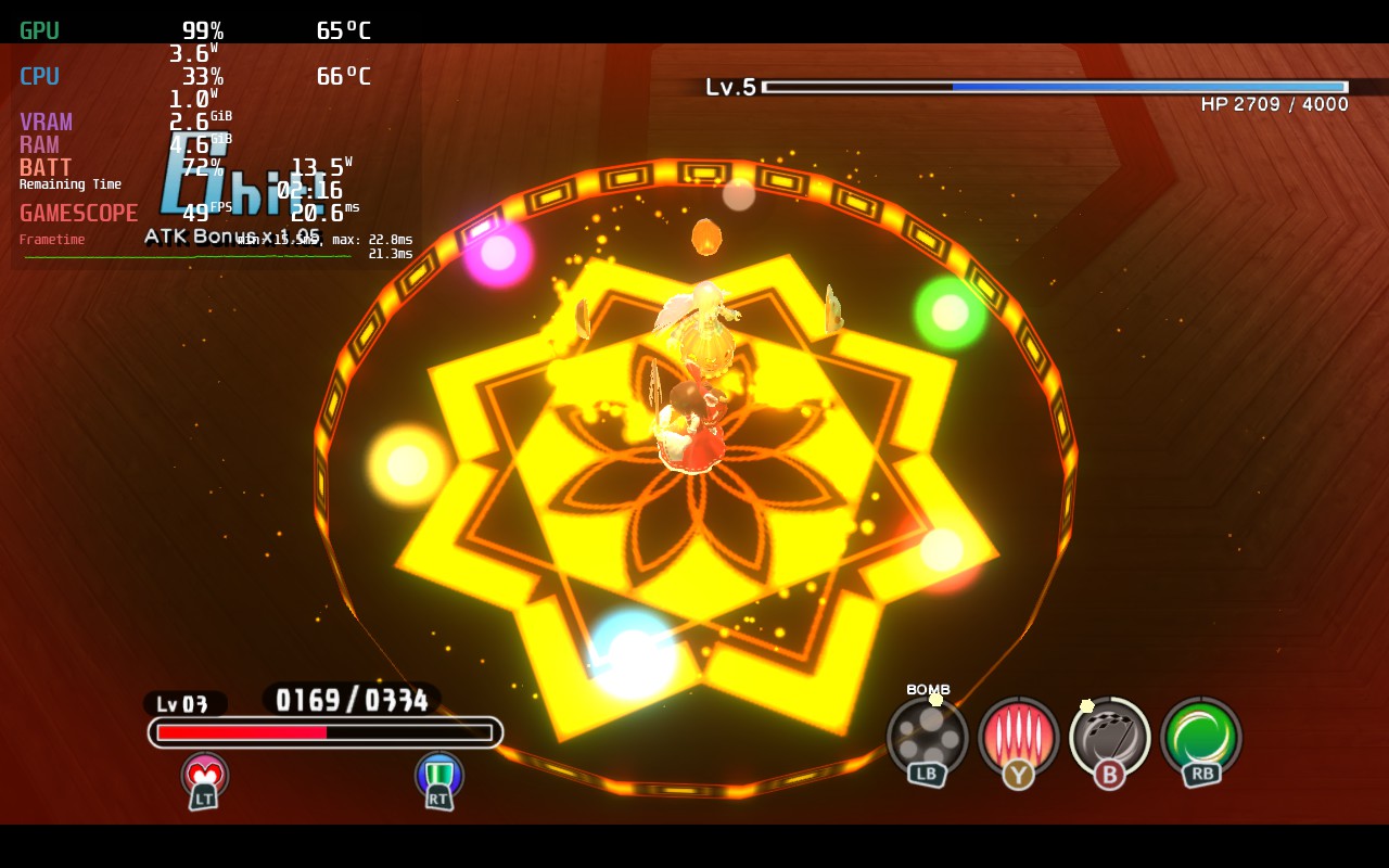 Touhou: New World - Steam Deck Performance/Settings