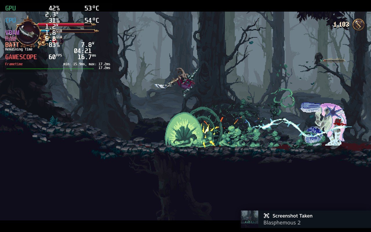 Blasphemous 2 - Steam Deck Performance/Settings