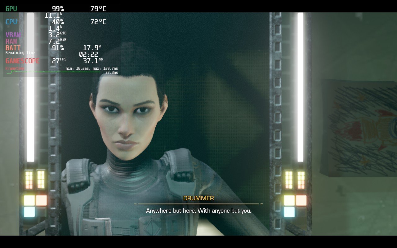 The Expanse - A Telltale Series - Steam Deck Performance/Settings