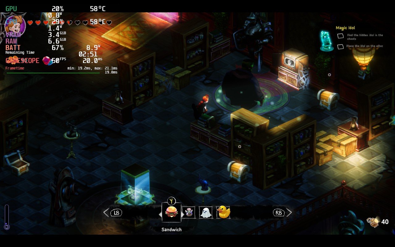 Haunted House - Steam Deck Performance/Settings