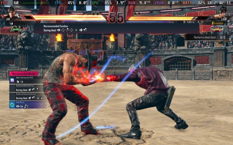 Tekken 8 - Steam Deck Performance/Settings