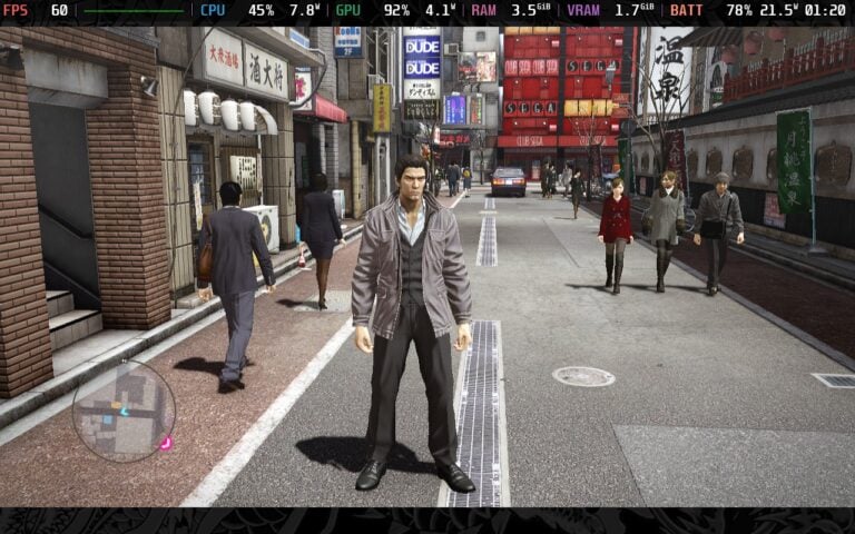 Yakuza 5 Remastered - Steam Deck Performance/Settings