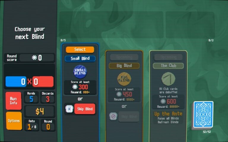 Balatro - Steam Deck Performance/Settings
