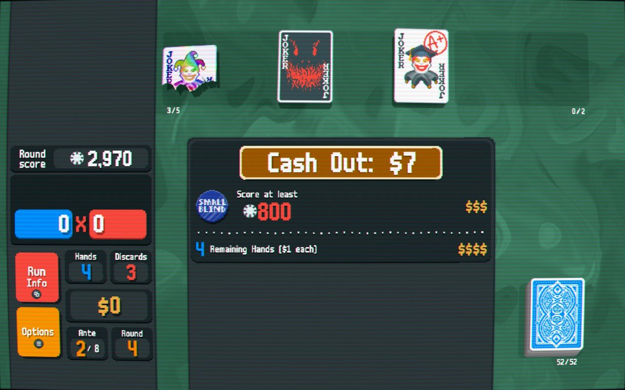 Balatro - Steam Deck Performance/Settings