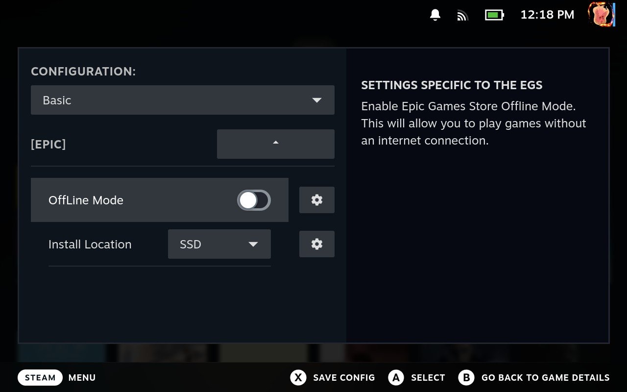 How to Integrate Epic Games Into Steam Deck Library With Junk-Store Plugin - Steam Deck HQ