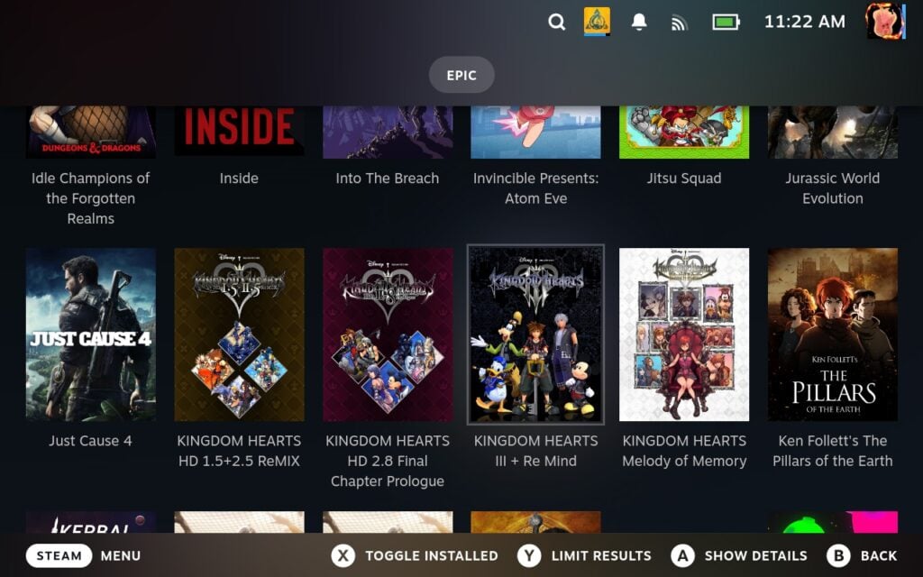 How to Integrate Epic Games Into Steam Deck Library With Junk-Store ...