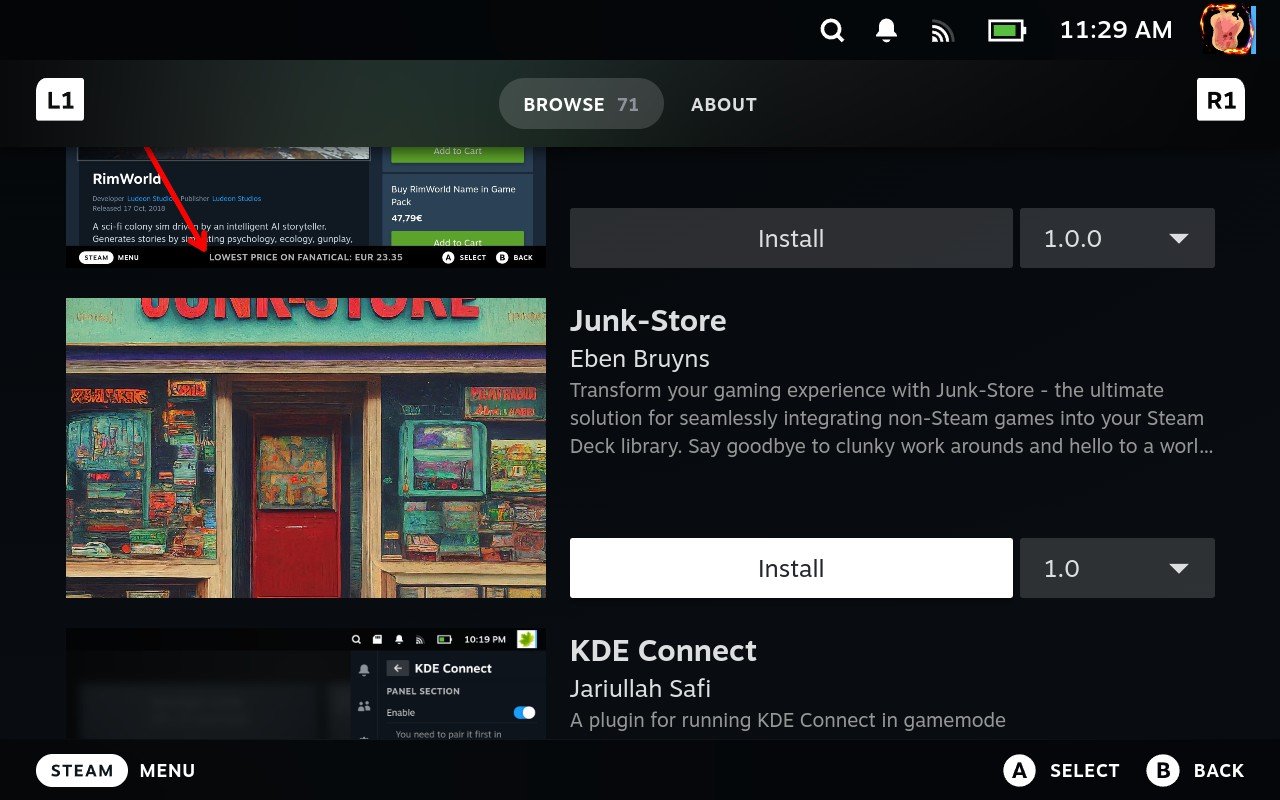 How to Integrate Epic Games Into Steam Deck Library With Junk-Store Plugin - Steam Deck HQ
