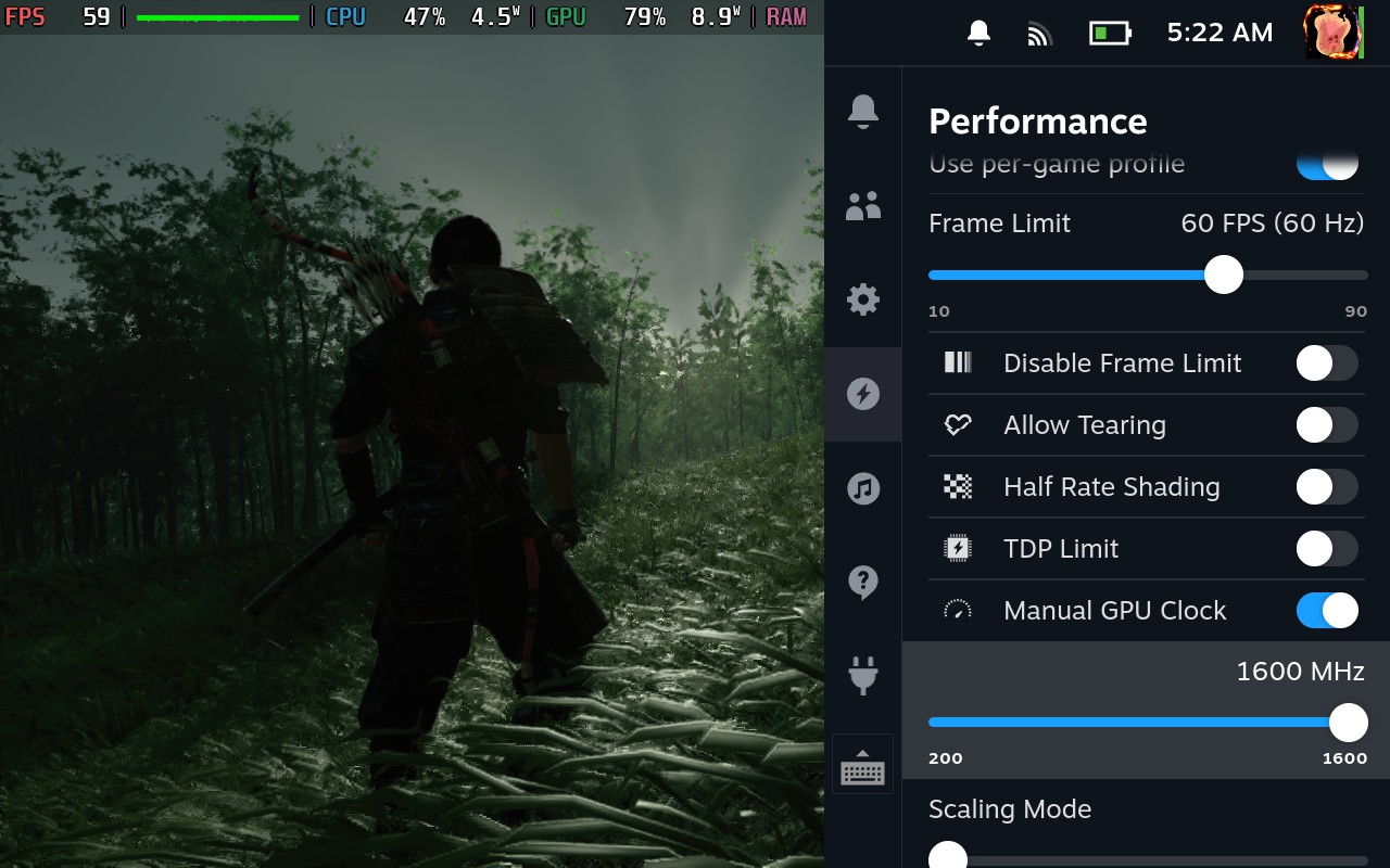 How to Play Ghost of Tsushima at 60 FPS on Steam Deck - Steam Deck HQ