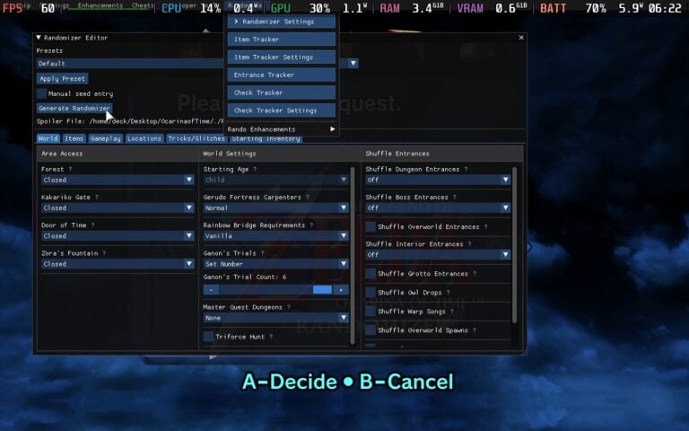 How to Set Up Zelda: Ocarina of Time PC Port on Steam Deck - Steam Deck HQ