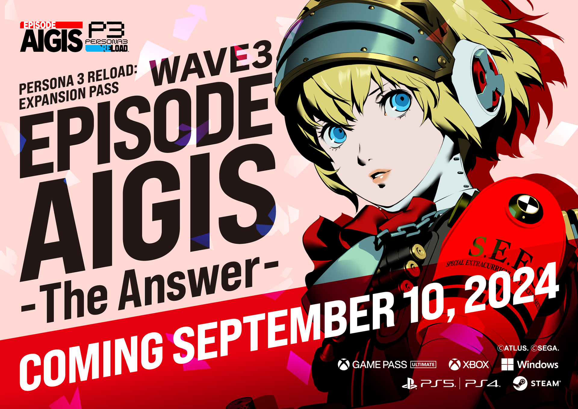 Persona 3 Reload Episode Aigis DLC Launches September 10th Steam Deck HQ