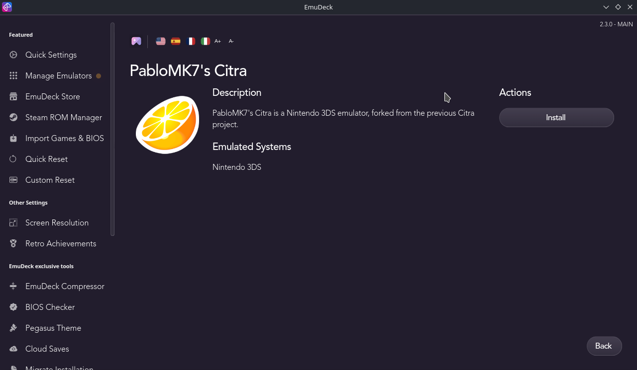 EmuDeck Gets New UI And Citra Returns in New Update Released Today ...