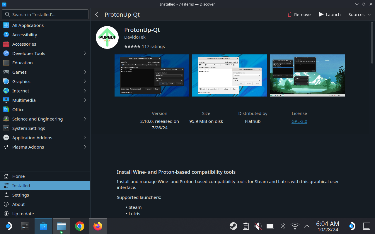 ProtonUp-QT Gets New Steam Deck Theme With 2.12.0 Update - Steam Deck HQ