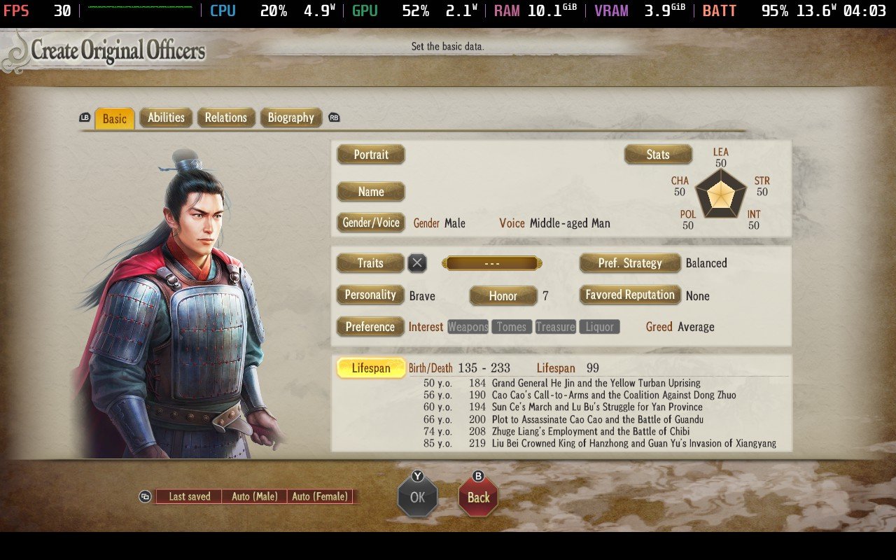 Romance of the Three Kingdoms 8 Remake Review + Steam Deck Performance