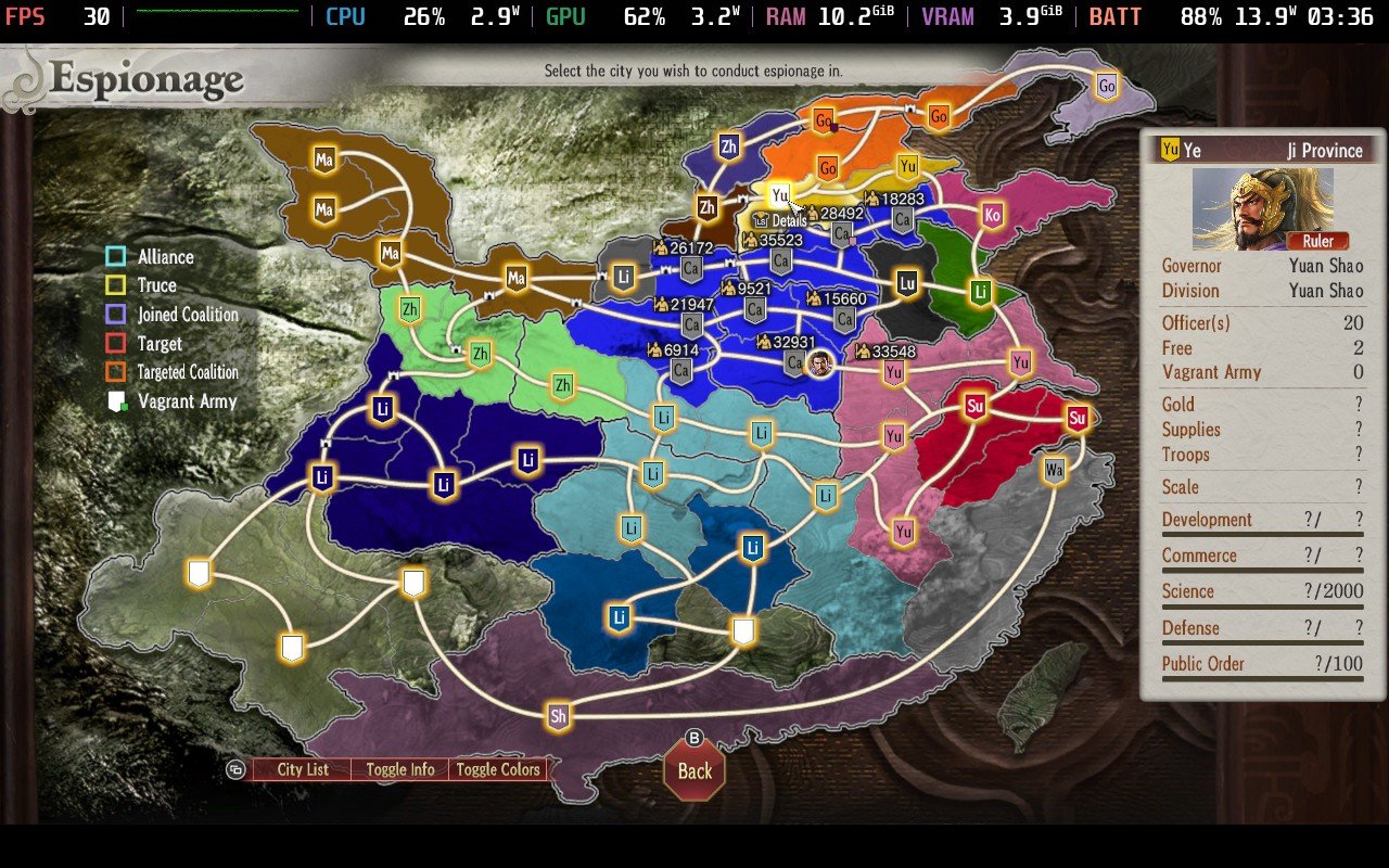 Romance of the Three Kingdoms 8 Remake Review + Steam Deck Performance