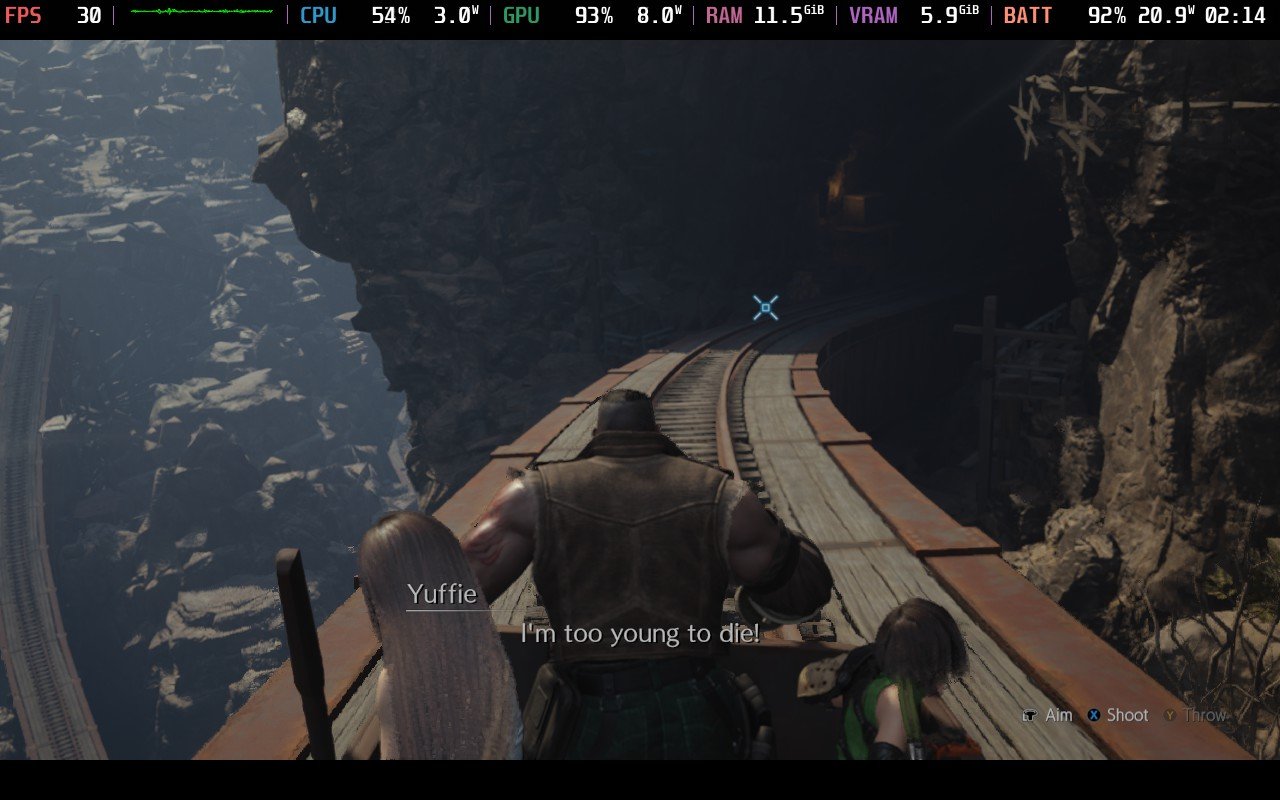 Final Fantasy 7 Rebirth Review - Steam Deck Performance