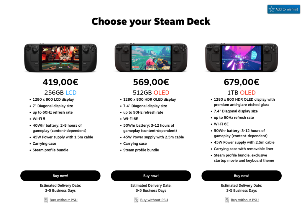 Steam Decks Can Now Be Purchased Without a Charger In Europe - Steam ...