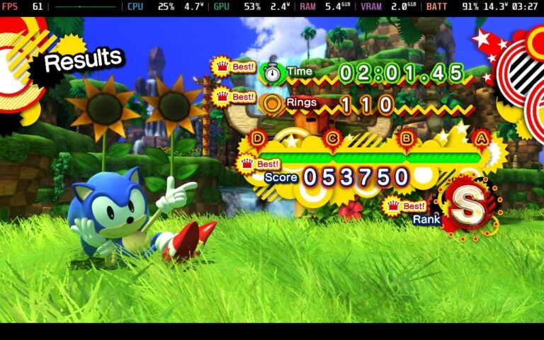 Sonic X Shadow Generations Review + Steam Deck Performance