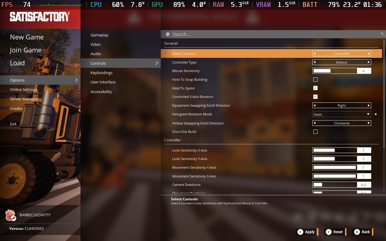 How To Enable Controller Support For Satisfactory on Steam Deck - Steam Deck HQ