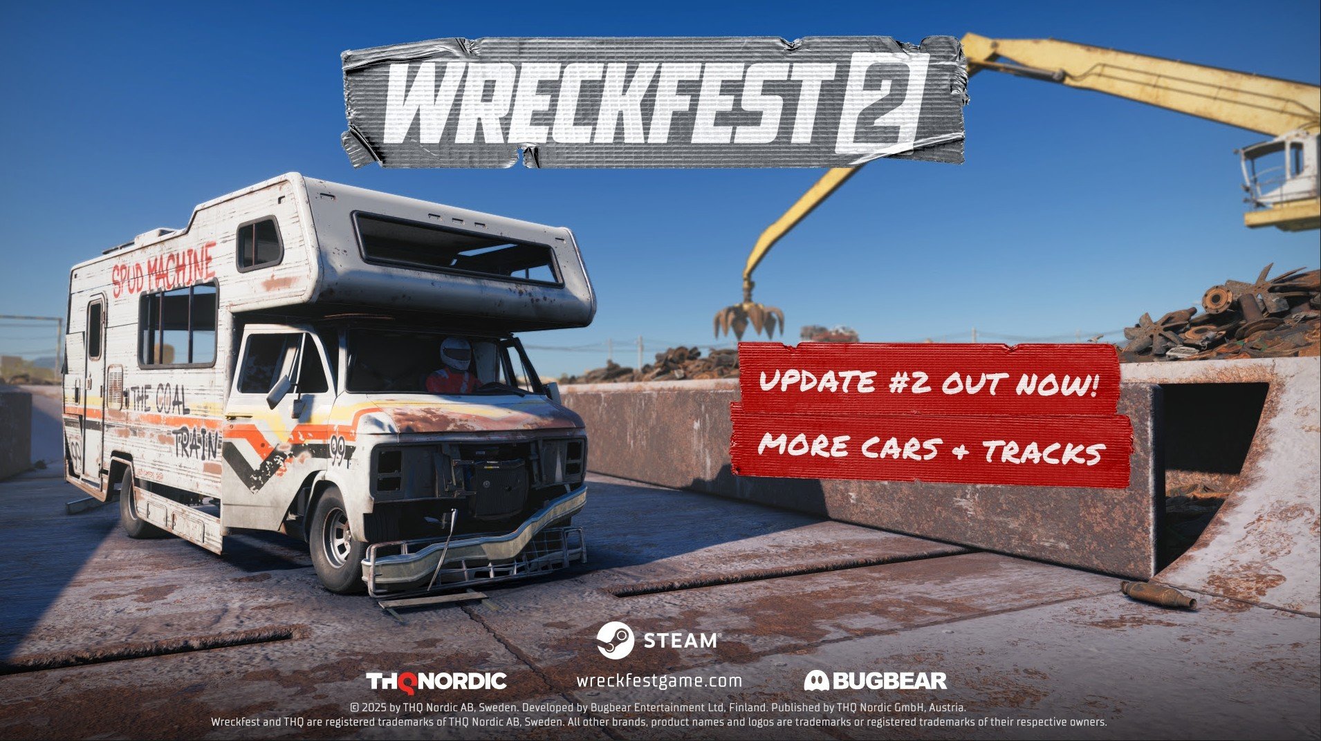 Wreckfest 2 Early Access Update #2 Is Here - Steam Deck HQ