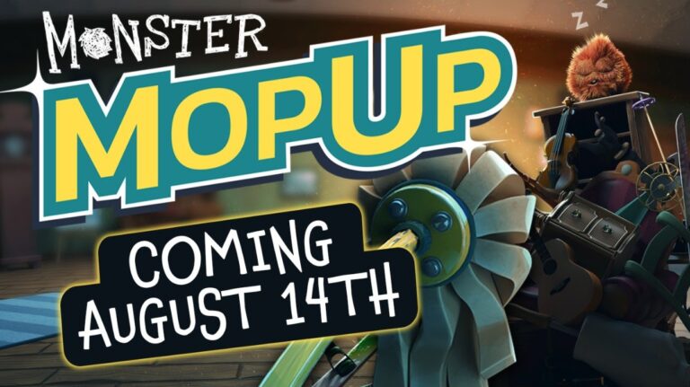 Monster Mop Up Releasing on August 14th - Steam Deck HQ