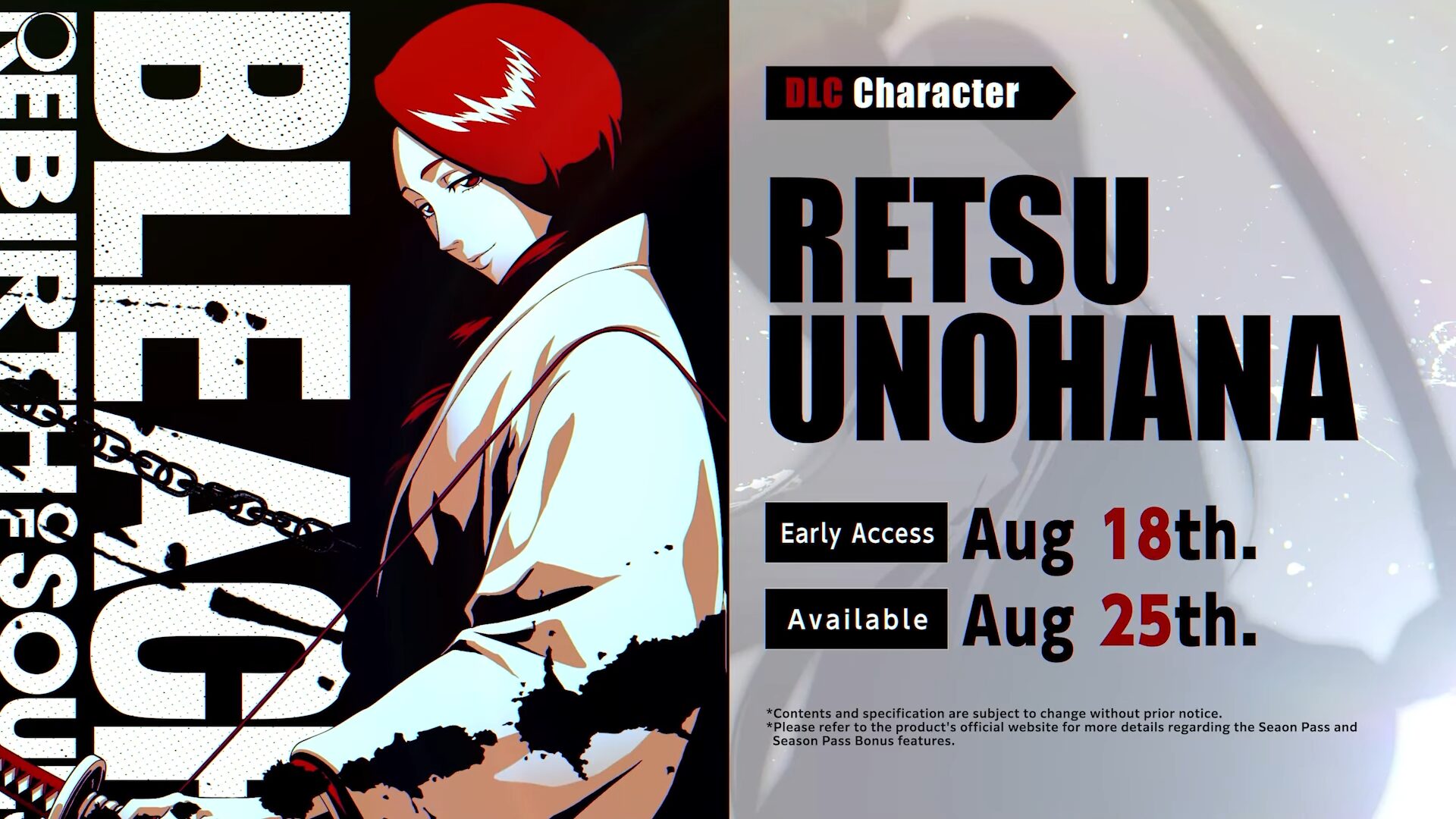 Retsu Unohana Joins BLEACH REBIRTH OF SOULS - SDHQ