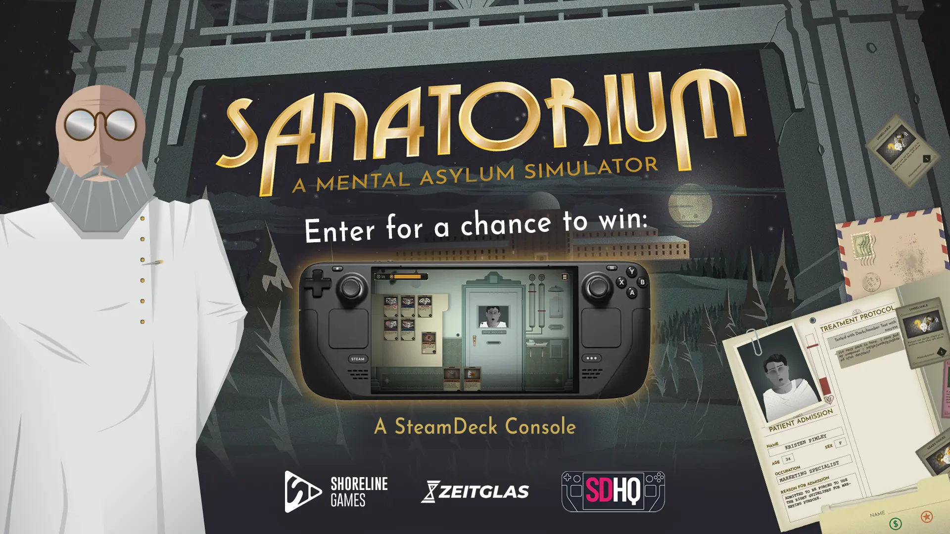 Shoreline Games Is Giving Away Two Steam Decks To Celebrate Sanatorium ...
